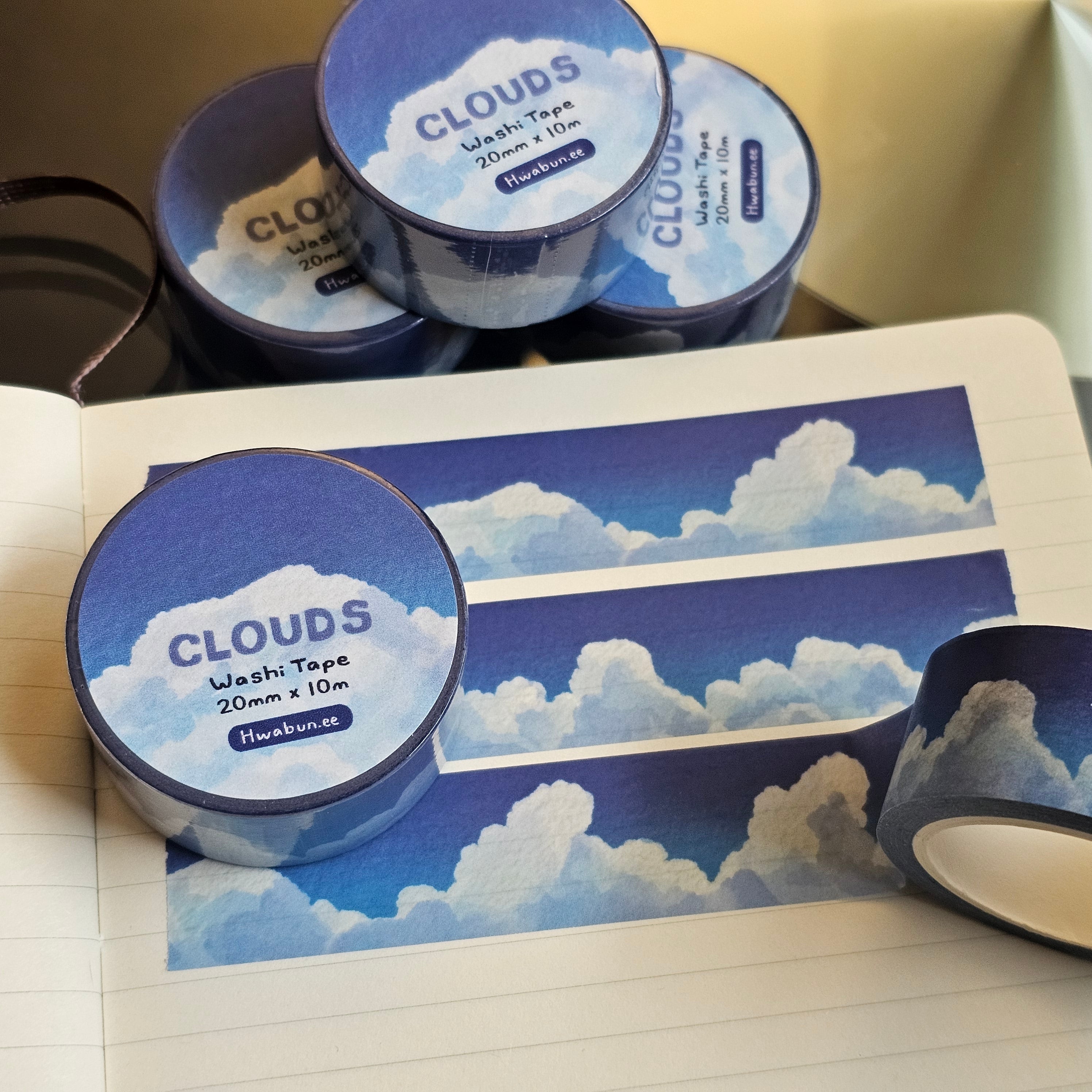 Cloud Washi Tape – Hwabun.ee